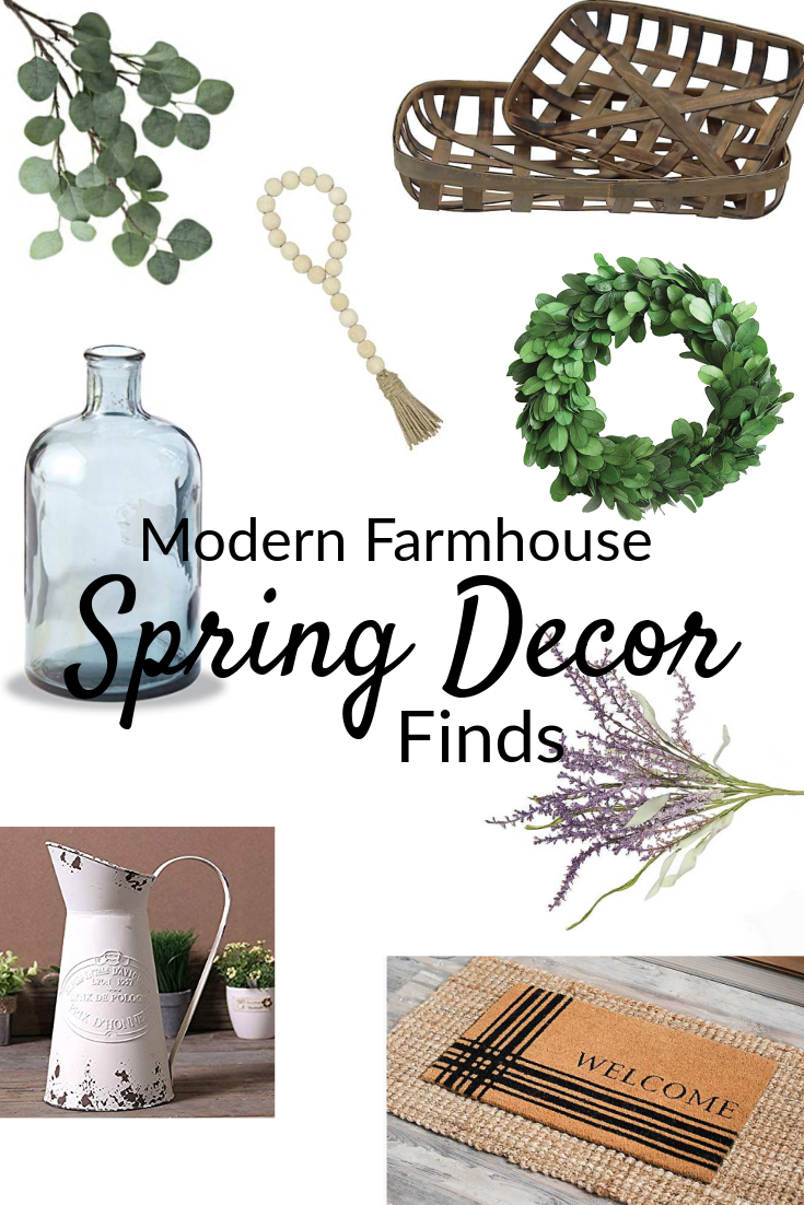 Modern Farmhouse Spring Decor Finds | Flippin' Rustic