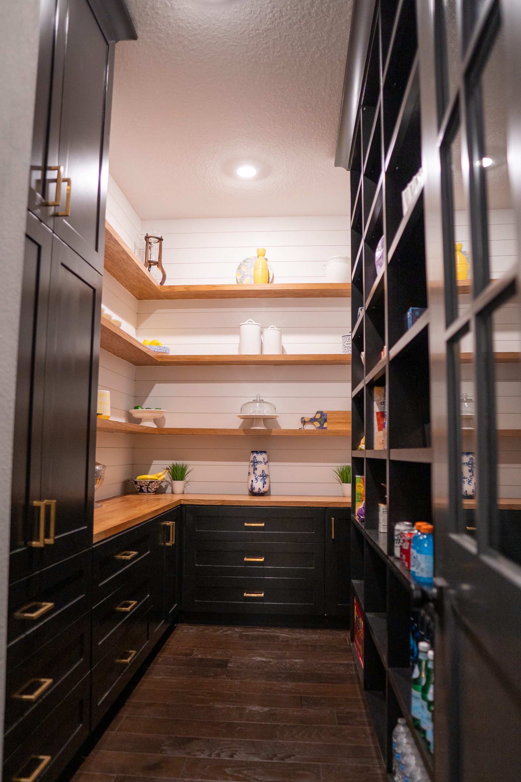 Moody Walk-in Pantry Design | Flippin' Rustic Design